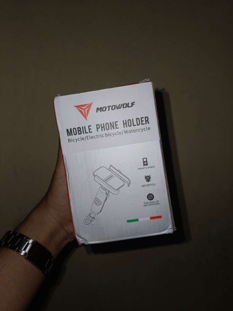 MOTOWOLF PHONE HOLDER, Motorbikes, Motorbike Parts & Accessories, Other ...