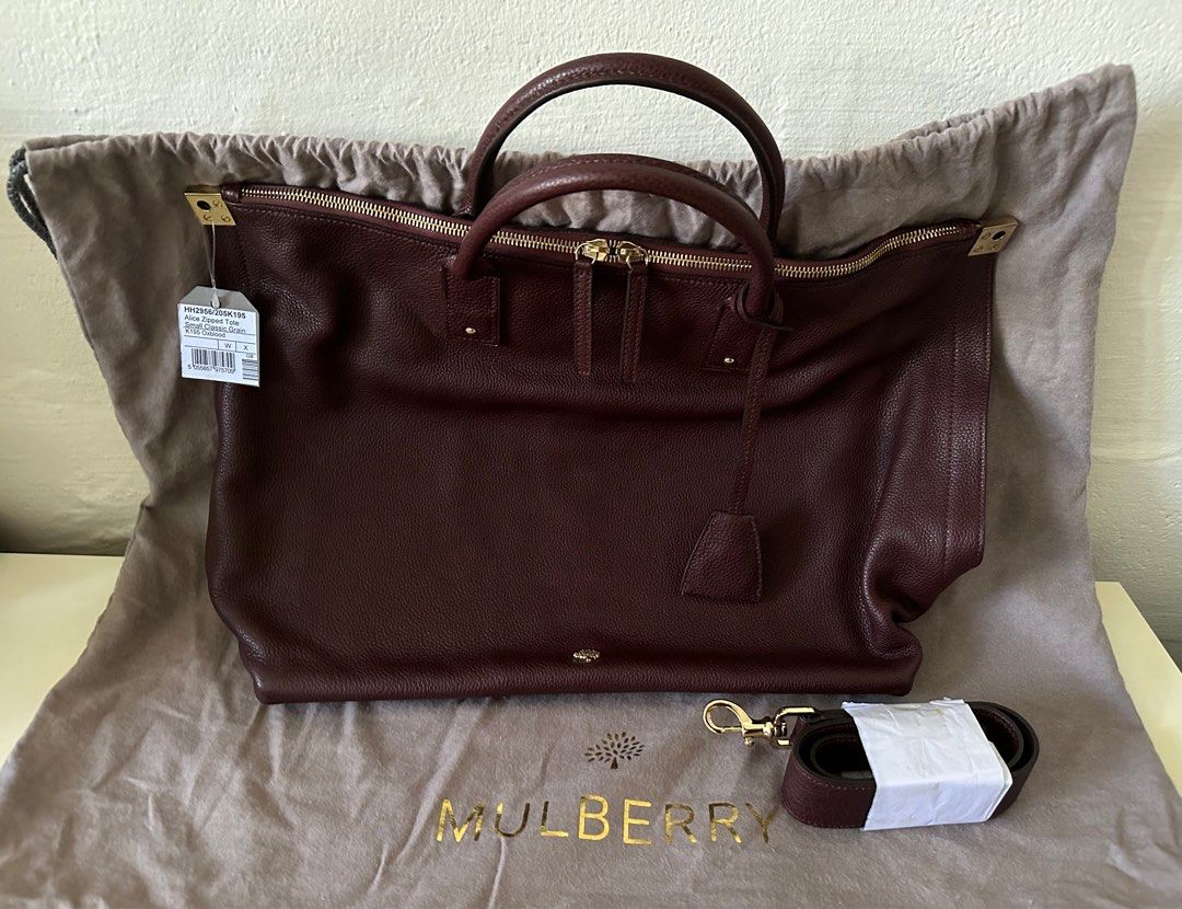 Mulberry Alice Leather Tote Bag Brand New, Luxury, Bags & Wallets on ...