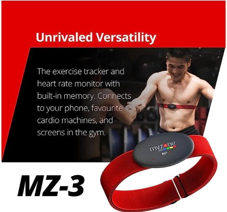 Myzone MZ-3, Health & Nutrition, Health Monitors & Weighing Scales on Carousell