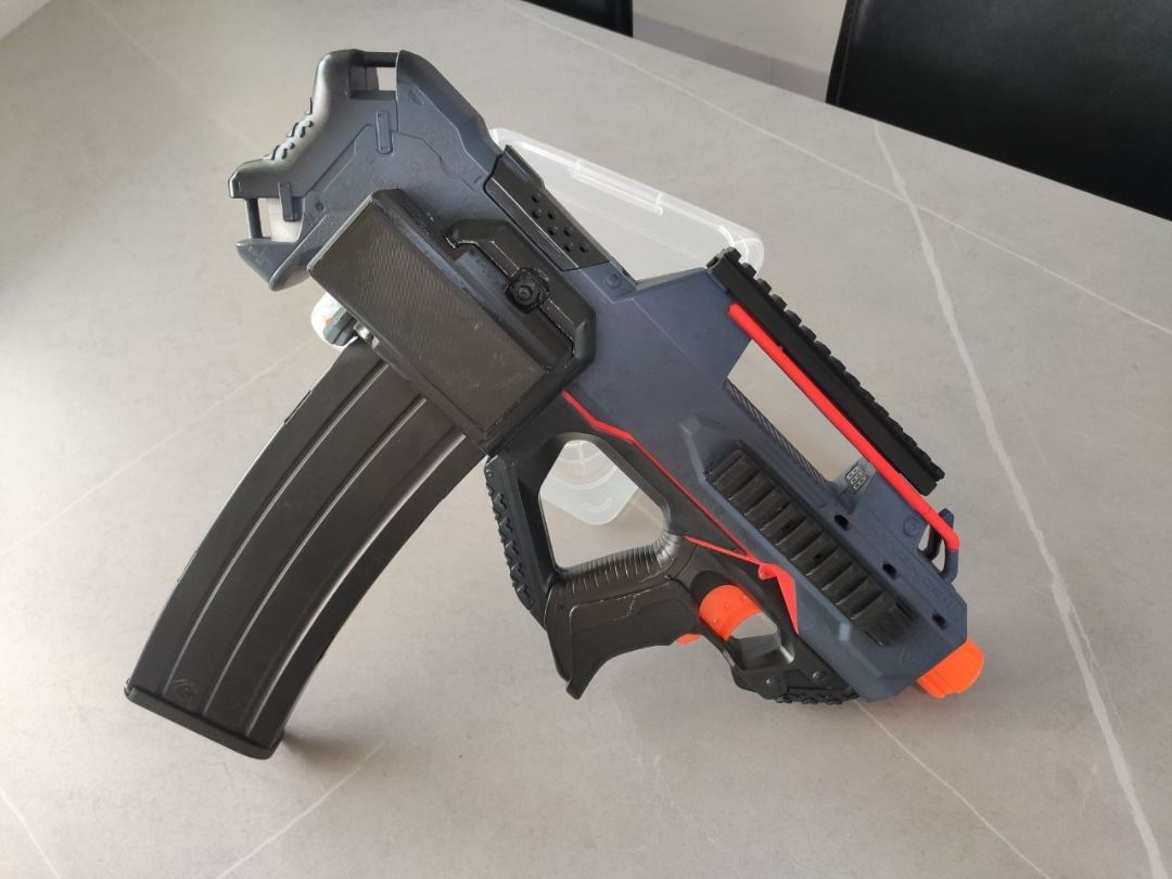 Nerf Modded Rayven (Custom Painted + Upgraded internals), Hobbies ...