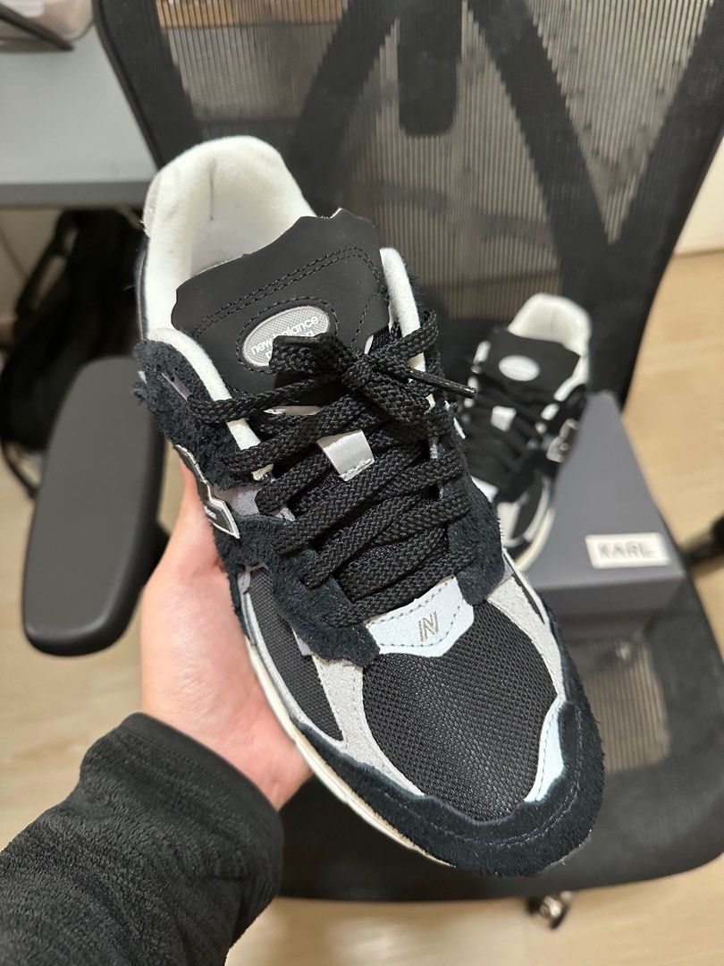 New Balance 2002r Protection Pack Black on Carousell