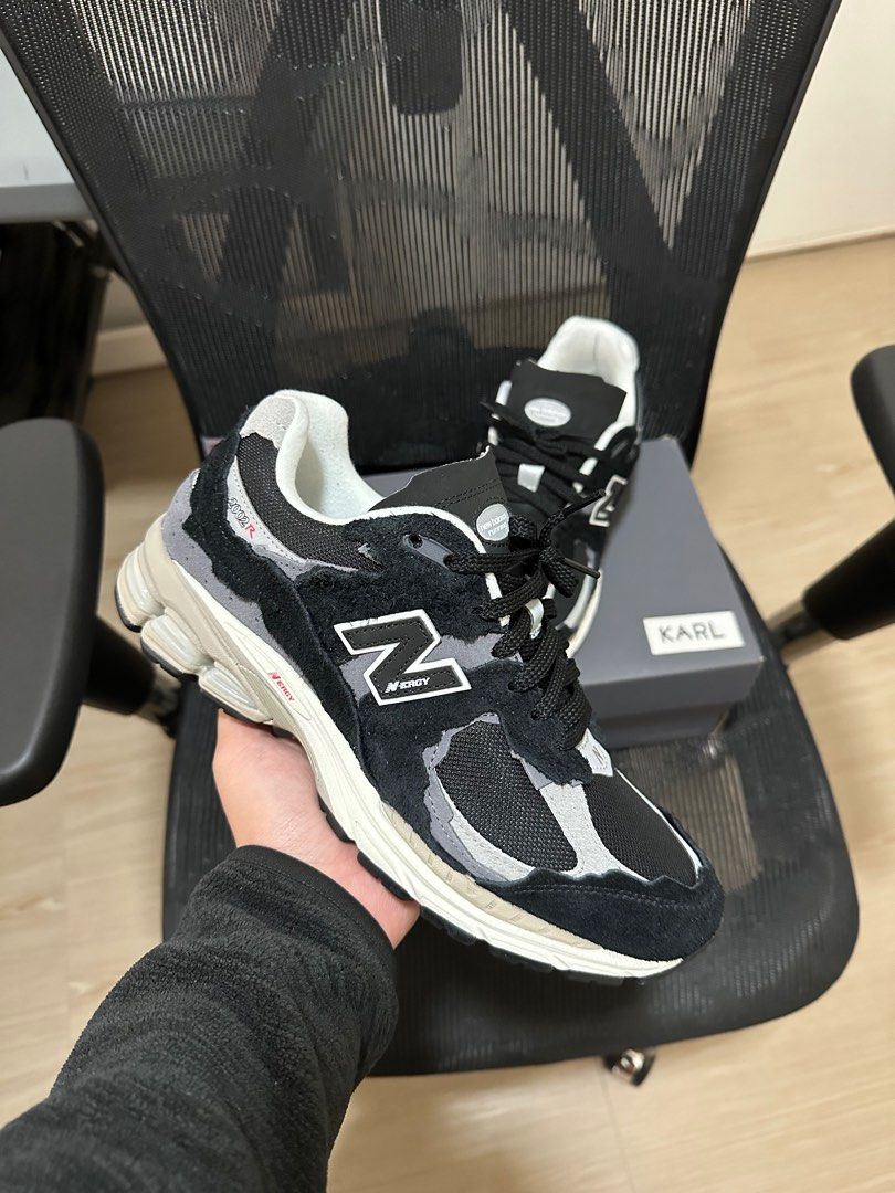 New Balance 2002r Protection Pack Black on Carousell