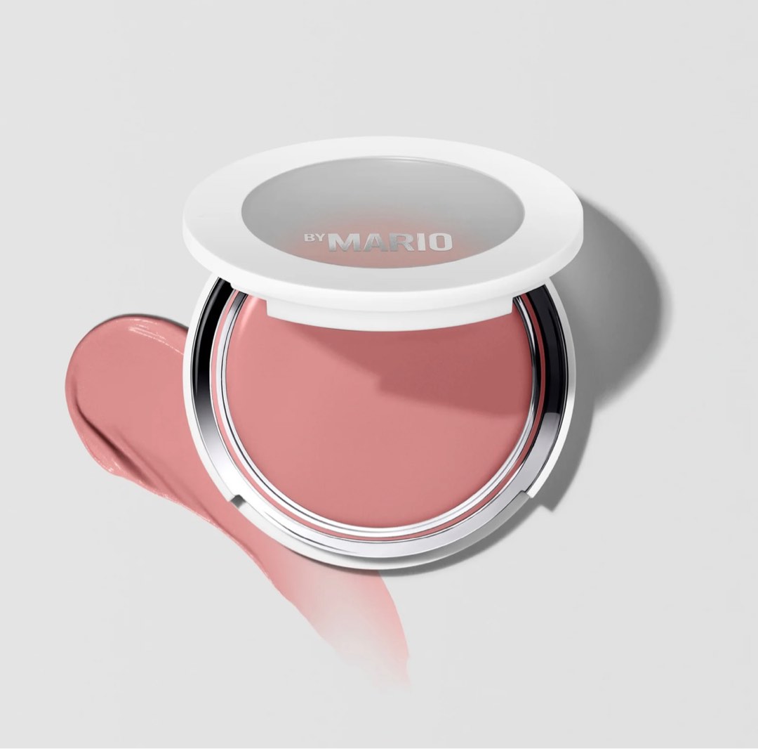 New! Makeup by Mario Soft Pop Plumping Blush Veil in Barely Blushing, Beauty & Personal Care ...