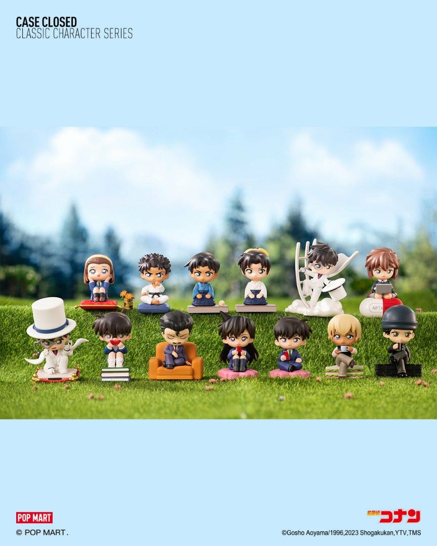 [NEW! POPMART] POPMART DETECTIVE CONAN CLASSIC CHARACTER SERIES FULL ...