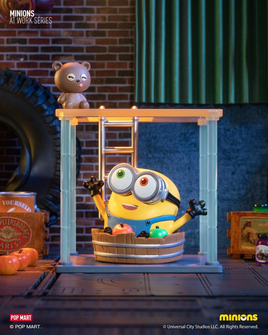 [NEW! POPMART] POPMART MINIONS AT WORK SERIES FULL SET AND INDIVIDUAL ...