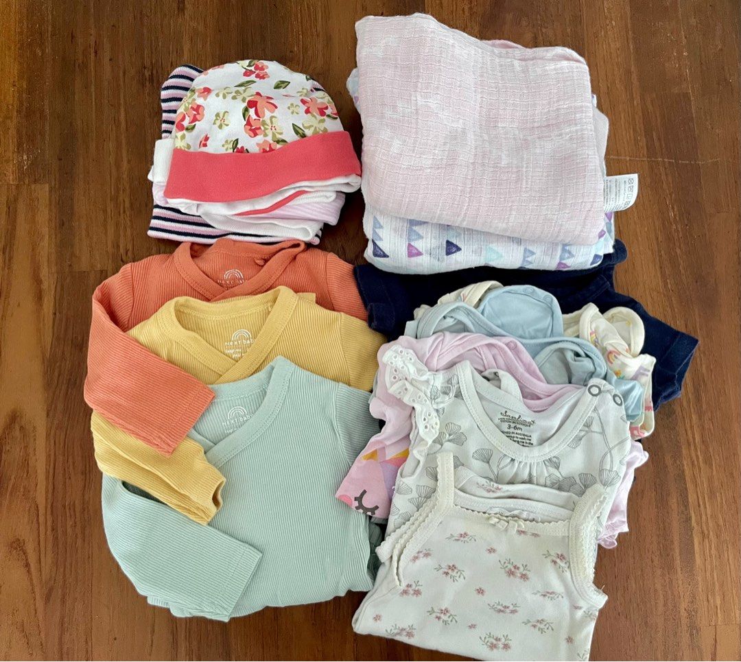 Newborn - 3 month bundle clothes, Babies & Kids, Babies & Kids Fashion ...