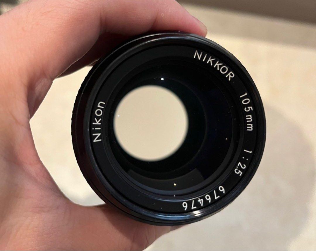 Nikkor manual 105mm F2.5 lens | Nikon 105/2.5, Photography, Lens & Kits ...