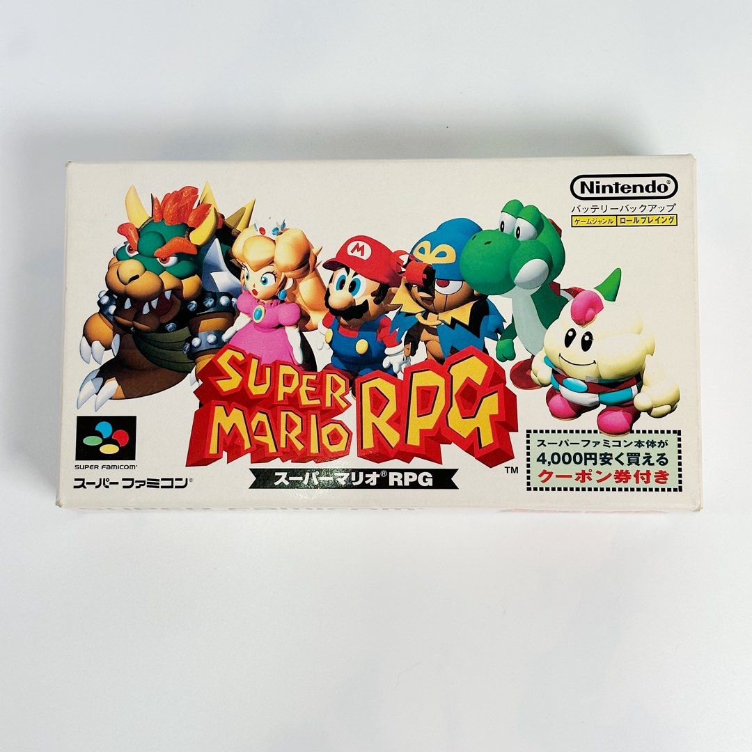 Nintendo Super Famicom Super Mario RPG, Video Gaming, Video Games ...