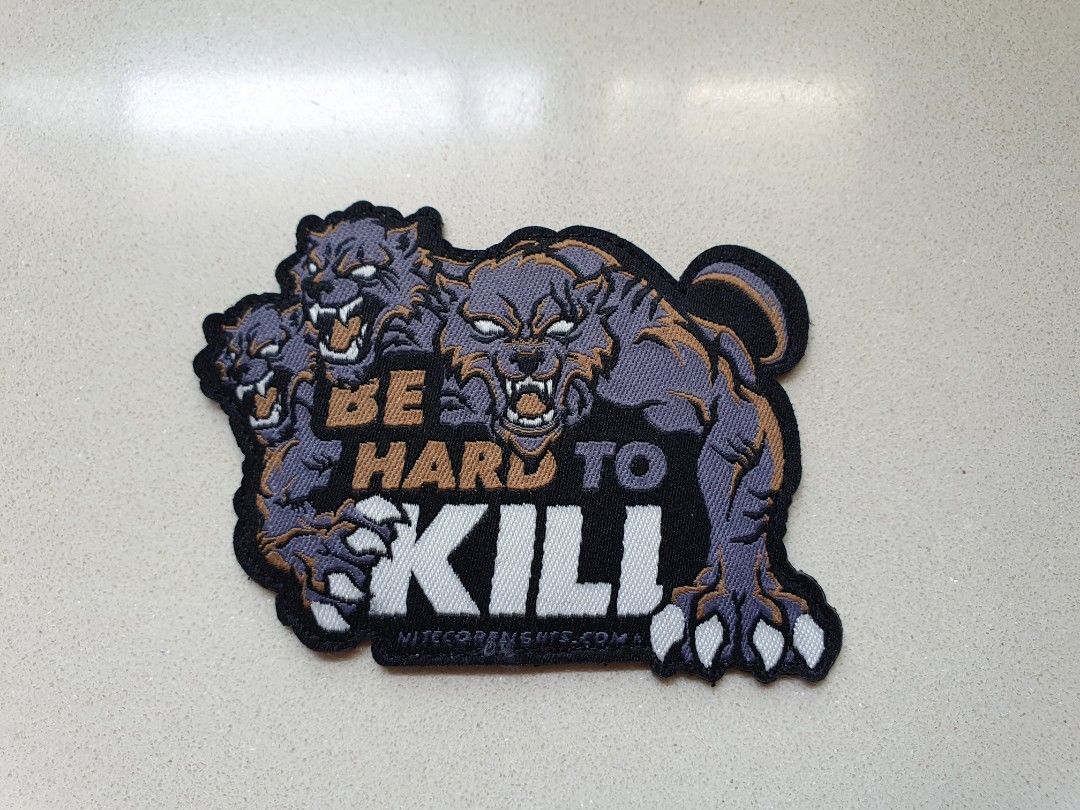 Nitecore CERBERUS 'Hard To Kill' Patch, Men's Fashion, Activewear on ...