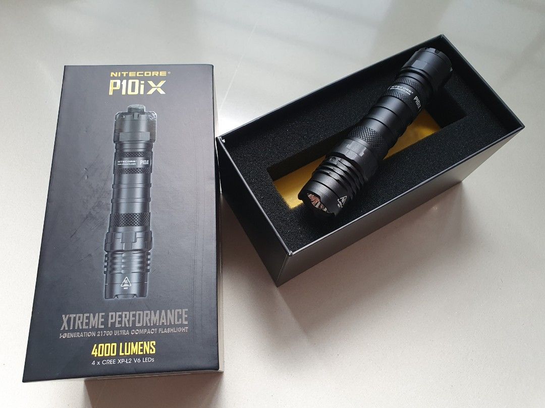 Nitecore P10iX 4000lumen Tactical Torchlight, Car Accessories ...