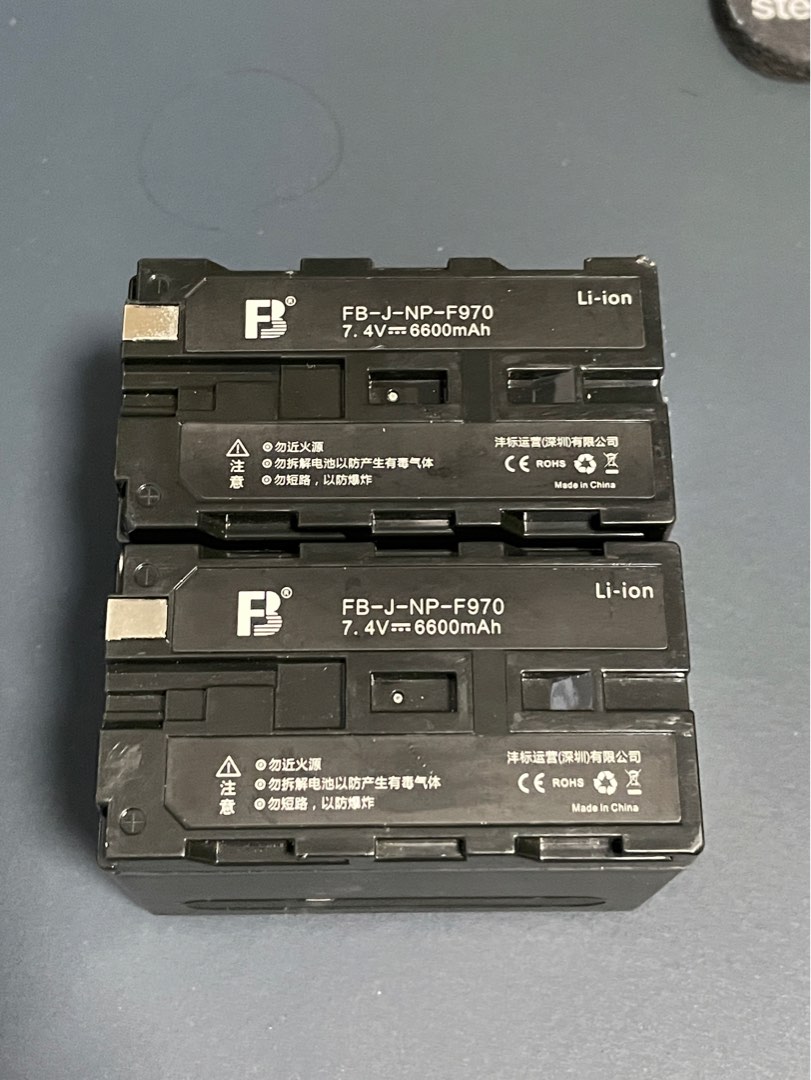 Npf 970 6600mah, Photography, Photography Accessories, Batteries & Chargers on Carousell