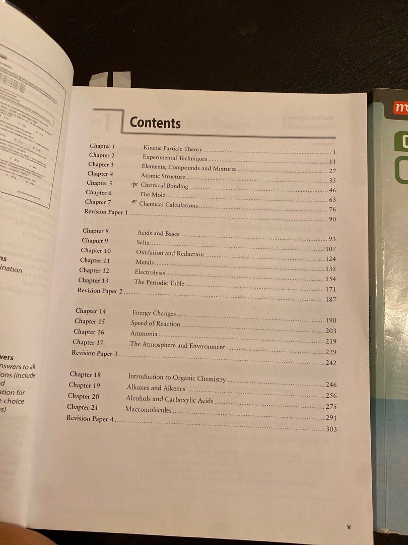 o level chemistry textbook, Hobbies & Toys, Books & Magazines ...