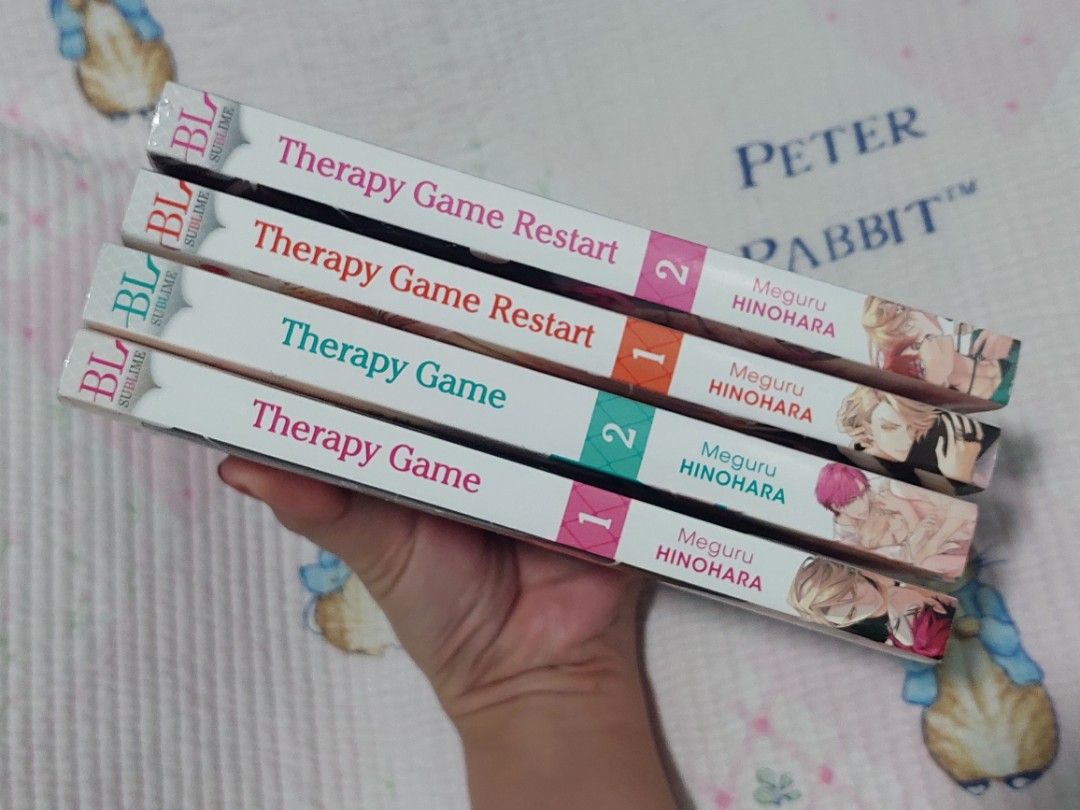Official English BL Manga THERAPY GAME RESTART, Hobbies & Toys ...