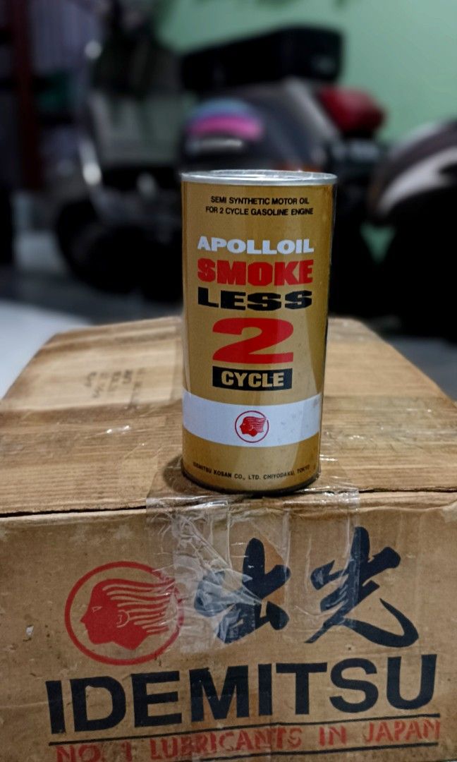 Oli samping jadul Idemitsu, Motor di Carousell