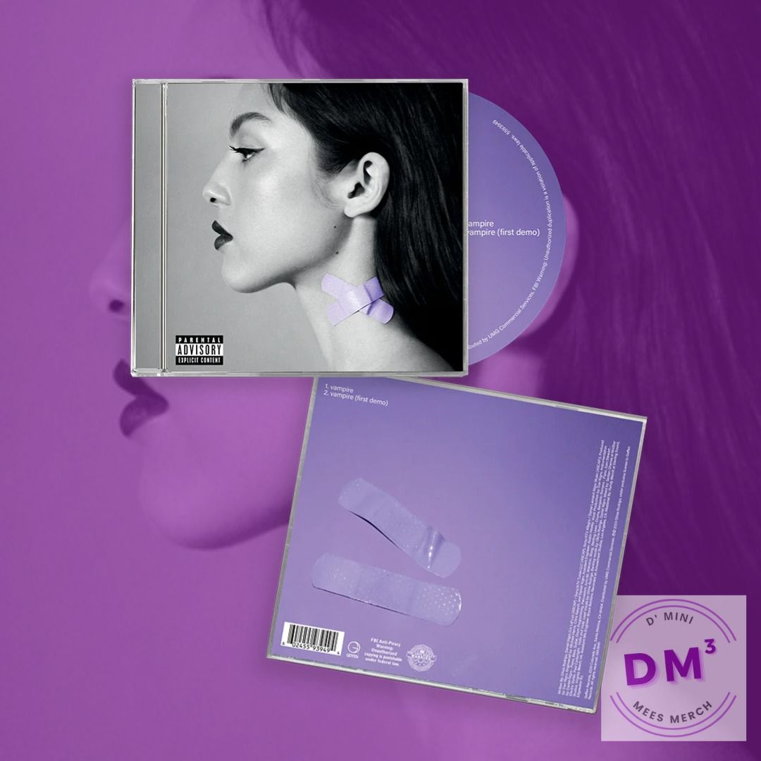 olivia rodrigo - vampire (cd), Hobbies & Toys, Memorabilia ...