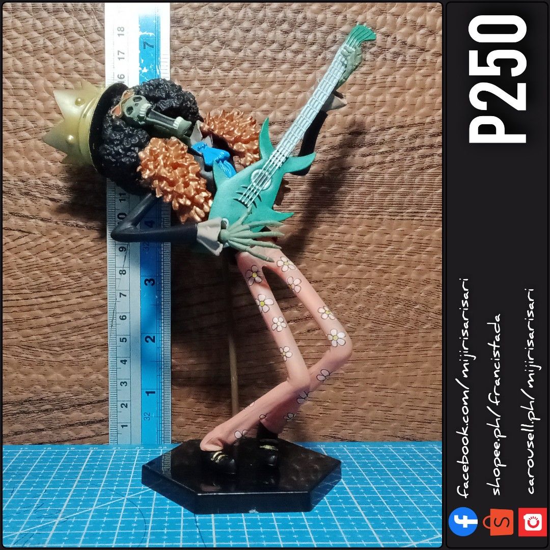 One Piece • GLM Luffy • FiguArts Luffy Brook, Hobbies & Toys, Toys ...