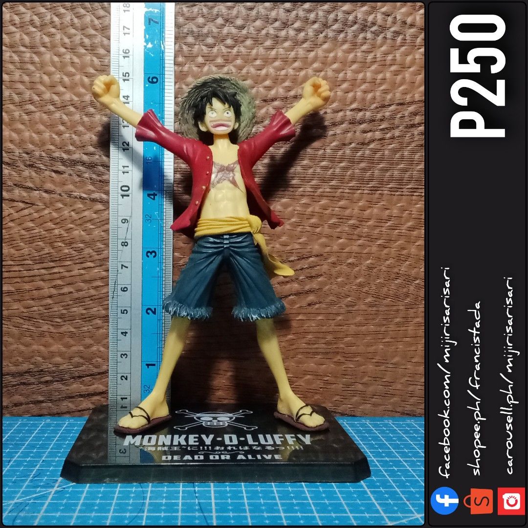 One Piece • GLM Luffy • FiguArts Luffy Brook, Hobbies & Toys, Toys ...