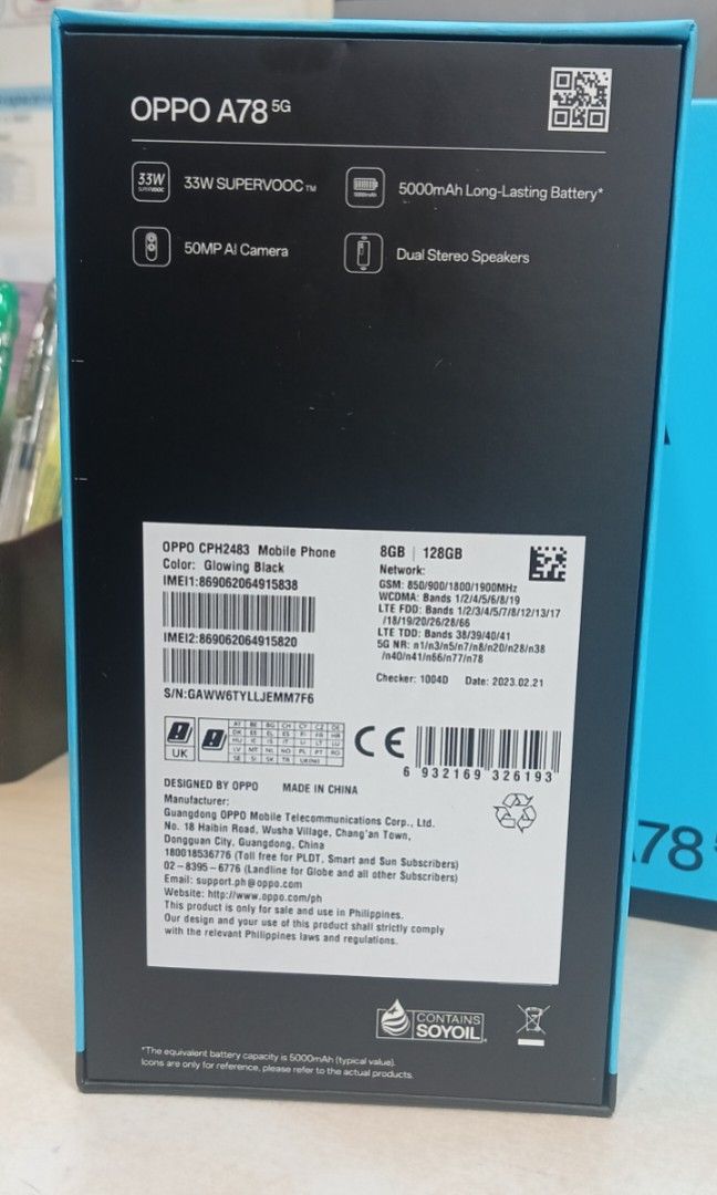 OPPO A78 5G (8/128), Mobile Phones & Gadgets, Mobile Phones, Android Phones, OPPO on Carousell