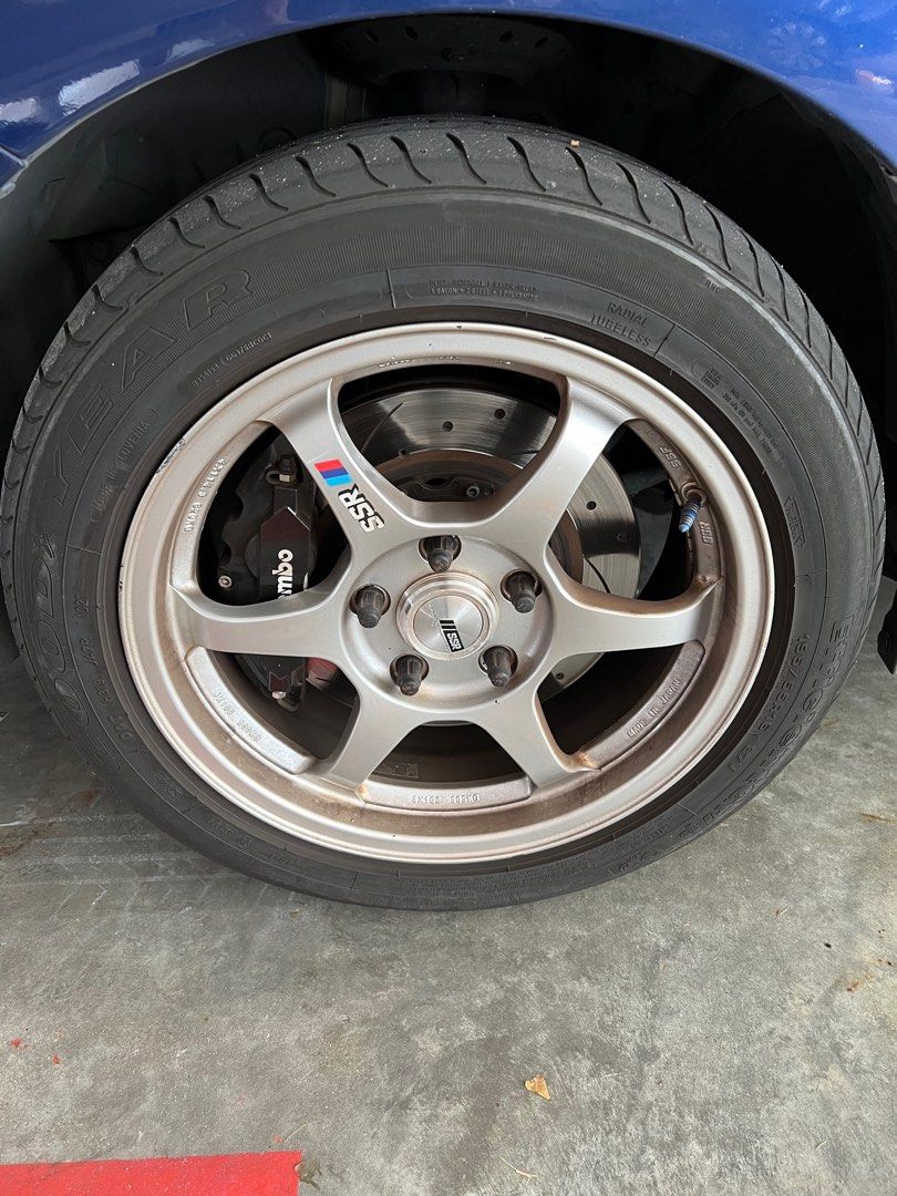 Original Forged SSR Type C 16 inch rims, Car Accessories, Tyres & Rims ...