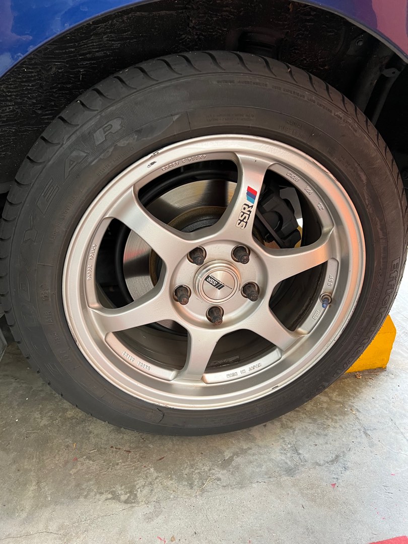 Original Forged SSR Type C 16 inch rims, Car Accessories, Tyres & Rims ...