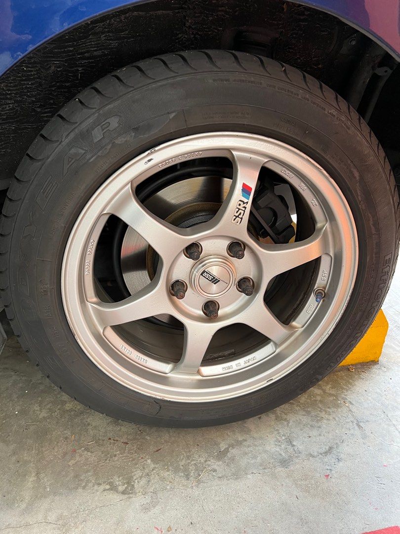 Original Forged SSR Type C 16 inch rims, Car Accessories, Tyres & Rims ...
