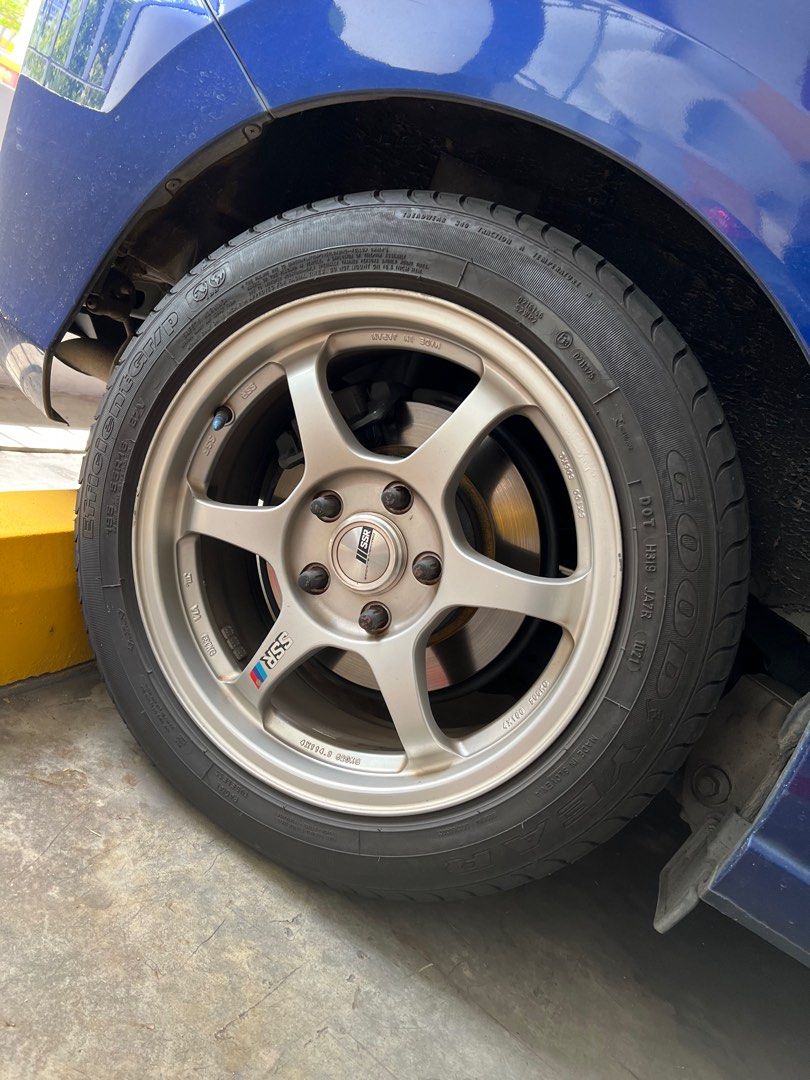 Original Forged SSR Type C 16 inch rims, Car Accessories, Tyres & Rims ...