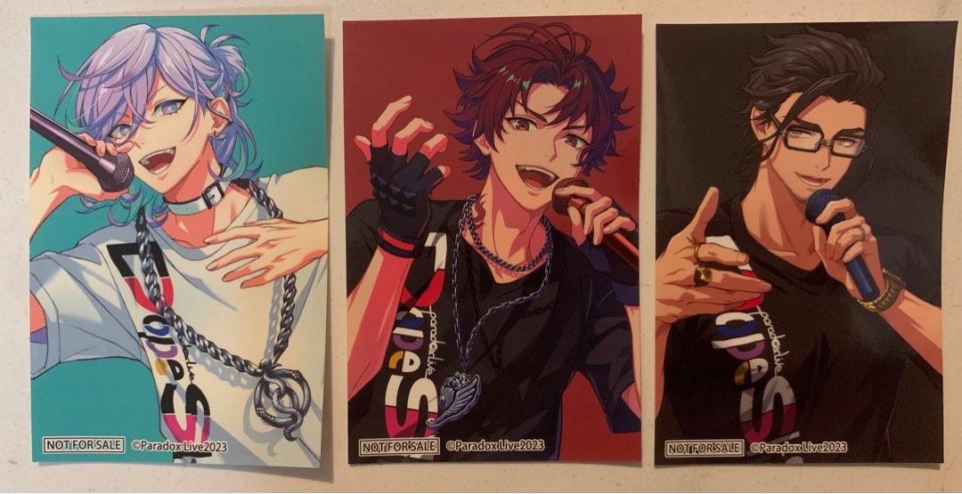 Paradox Live 2023 Dope Show Tokuten, Hobbies & Toys, Memorabilia ...