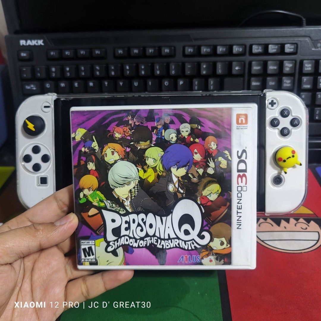 Persona Q Shadow of the Labyrinth 3DS game, Video Gaming, Video Games ...