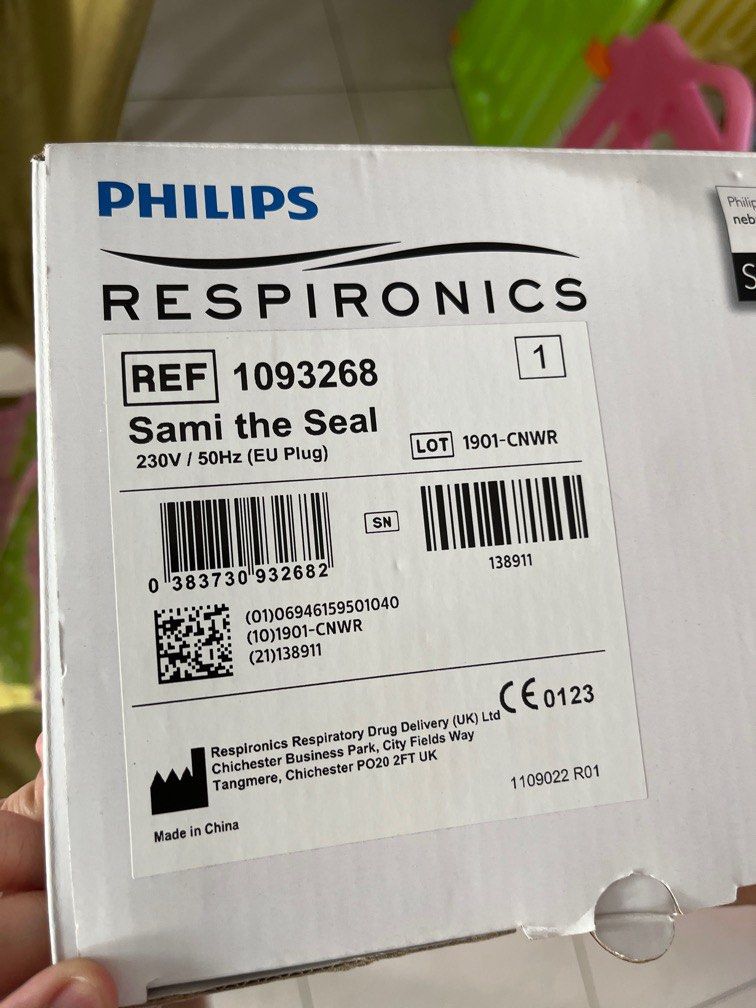 Philips Respironics Nebuliser System - Sami the Seal, Babies & Kids ...