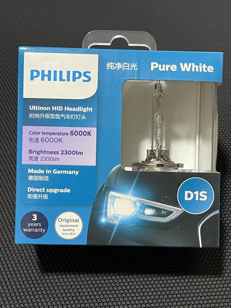Philips Ultinon HID Headlights (6000K Pure White), Car Accessories ...