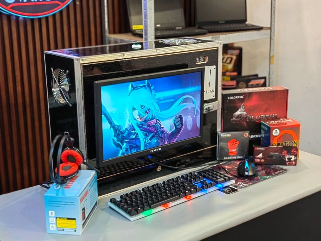 PISONET SET PACKAGE BRANDNEW AMD A6 A8 ATHLON 3000 RYZEN 3 5 7