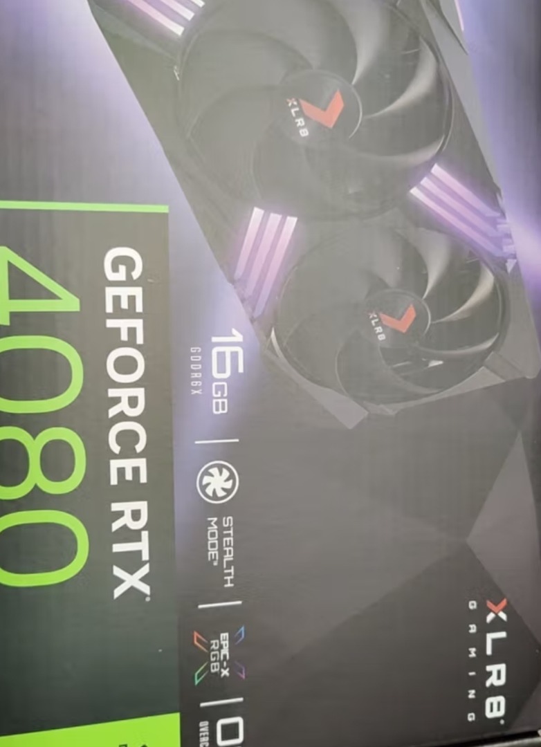 PNY GeForce RTX 4080 RTX4080 16GB XLR8, Computers & Tech, Parts ...