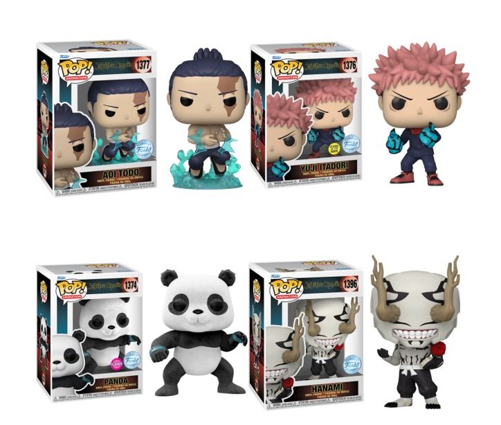 [PO] Jujutsu Kaisen Funko Pop (Aoi Todo | Hanami | Panda | Maki | Mai ...