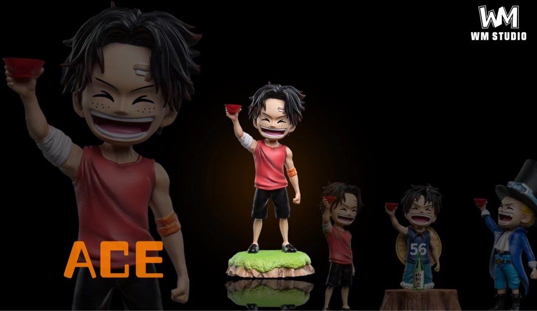 [PO Close] One Piece|Young Luffy , Ace , Sabo, Hobbies & Toys, Toys ...