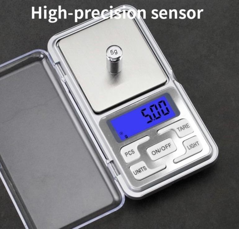 Pocket Size Digital Electronic High Precision 500g/0.01g Weighing Scale ...