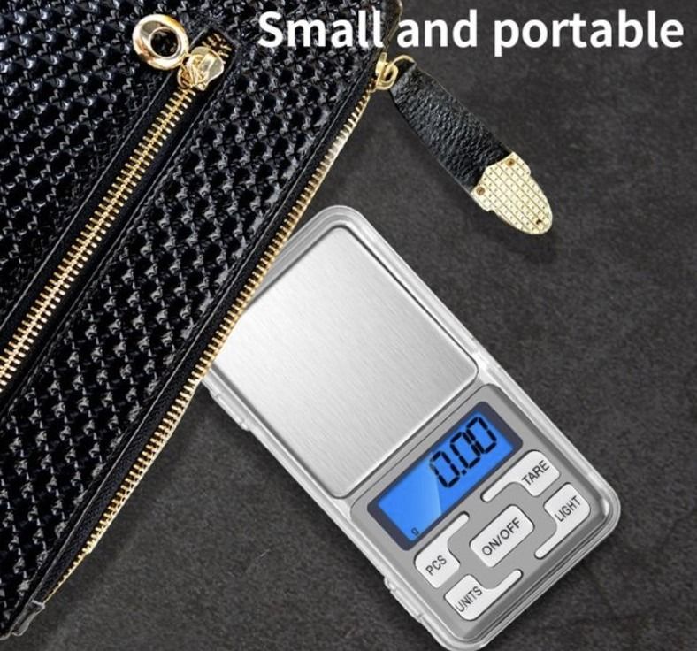 Pocket Size Digital Electronic High Precision 500g/0.01g Weighing Scale, Health & Nutrition ...