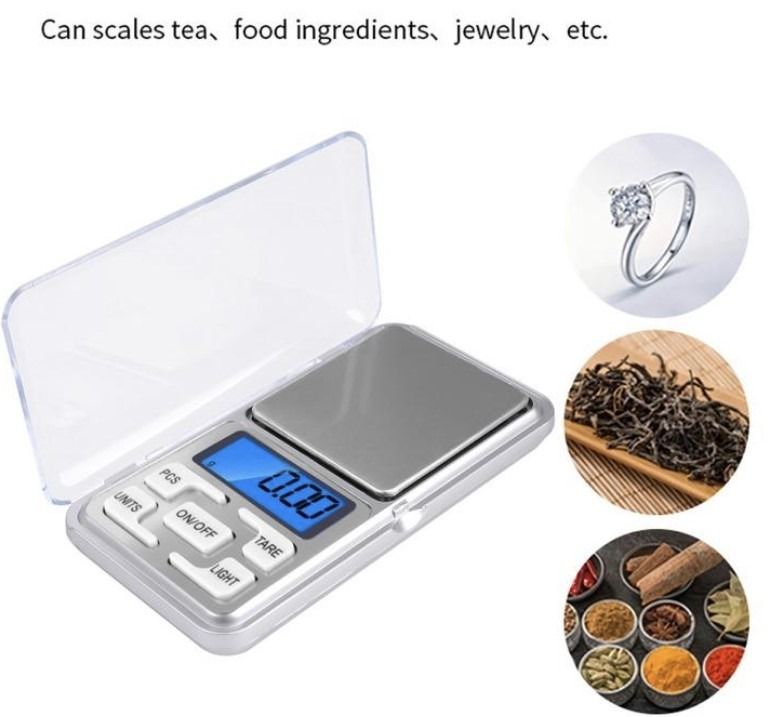 Pocket Size Digital Electronic High Precision 500g/0.01g Weighing Scale ...