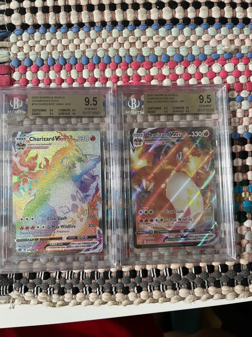 Pokemon BGS 9.5/ PSA 10 Champion Path Charizard Vmax, Video Gaming, Gaming Accessories ...