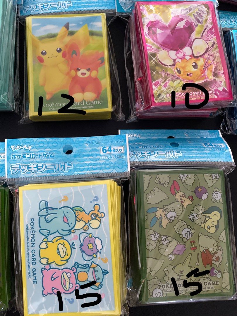 Pokemon center sleeve, Hobbies & Toys, Memorabilia & Collectibles ...