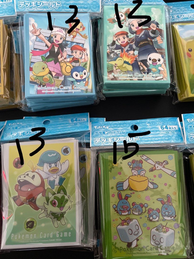 Pokemon center sleeve, Hobbies & Toys, Memorabilia & Collectibles ...