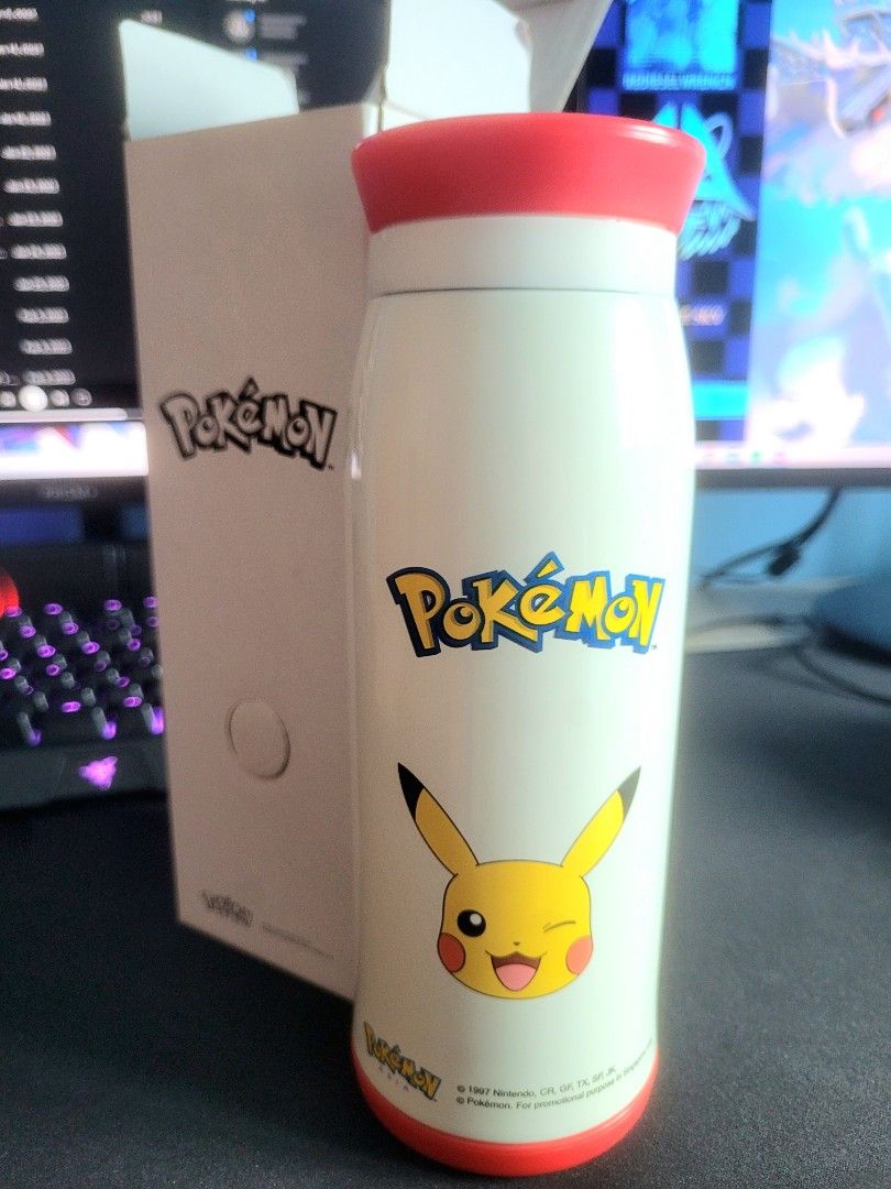 Pokemon Pikachu Thermal Flask, Furniture & Home Living, Kitchenware ...