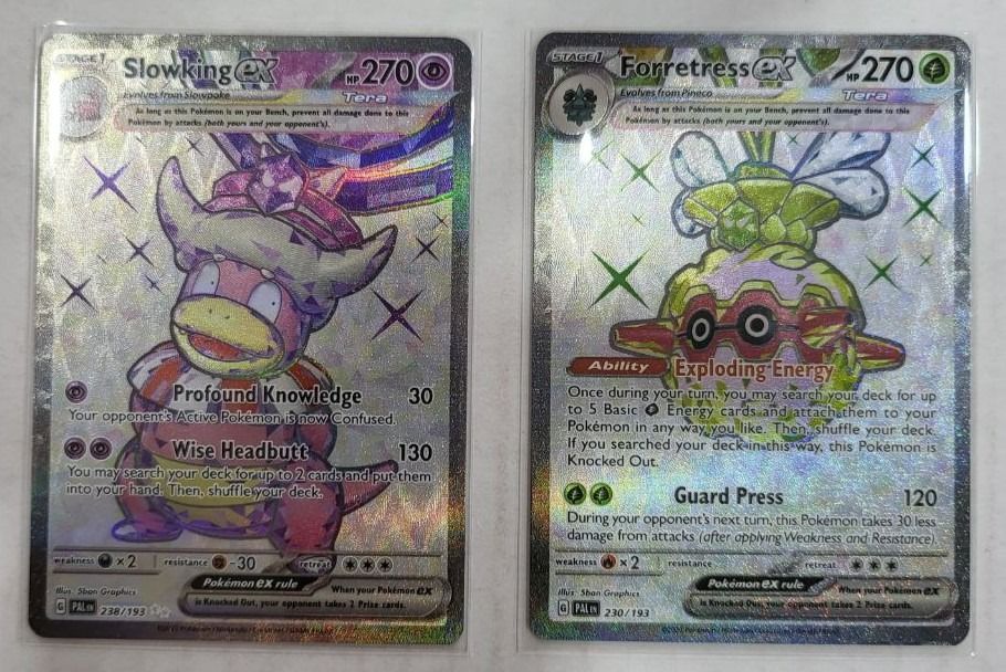 Pokemon TCG Paldea Evolved Full Art Secret Rare Foils, Hobbies & Toys ...