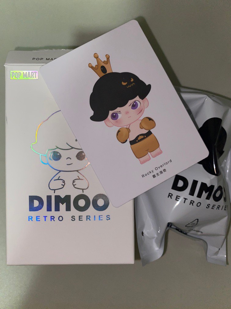 popmart dimoo retro series rocky overload, Hobbies & Toys, Toys & Games ...