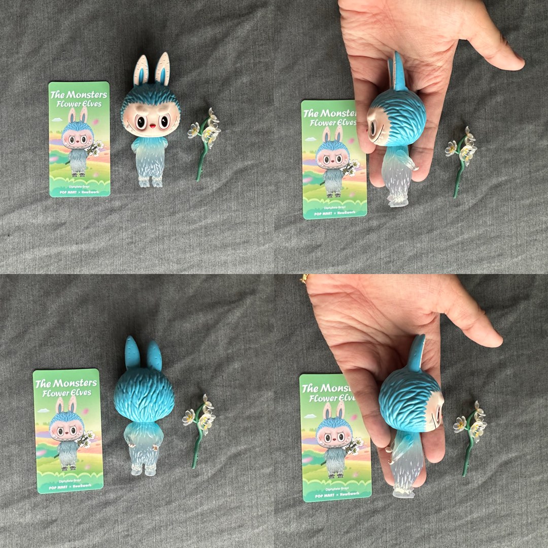 Popmart Labubu The Monster Flower Elves - Secret Diphyllela Grayl ...