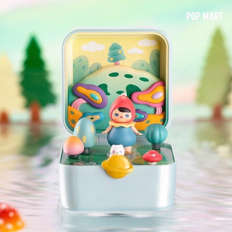 Popmart Pucky pop mart strange planets box mushroom forest land of ...