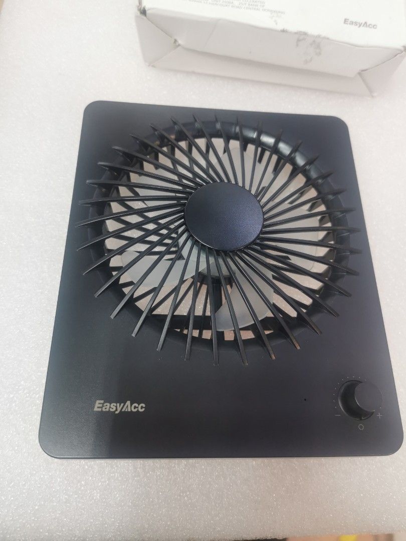 EasyAcc Portable Desk Fan/Battery Operated Fan/6 Inch Folding Travel ...