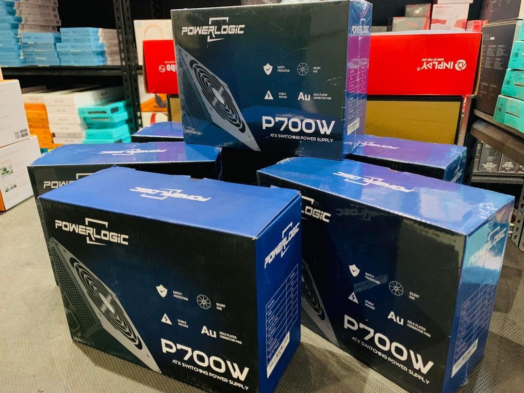 Powerlogic ATX-700w 20+4 Pin Switching Power Supply PSU, Computers ...