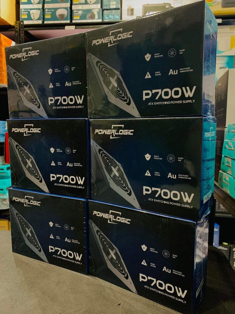 Powerlogic ATX-700w 20+4 Pin Switching Power Supply PSU, Computers ...