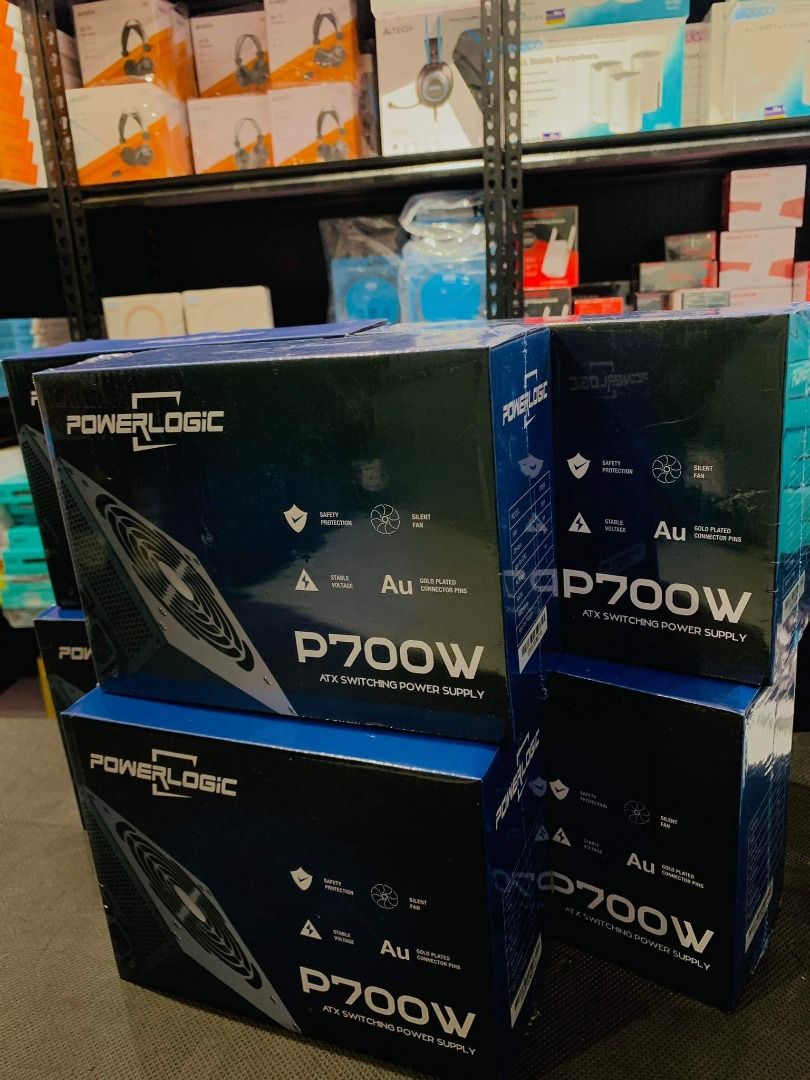 Powerlogic ATX-700w 20+4 Pin Switching Power Supply PSU, Computers ...