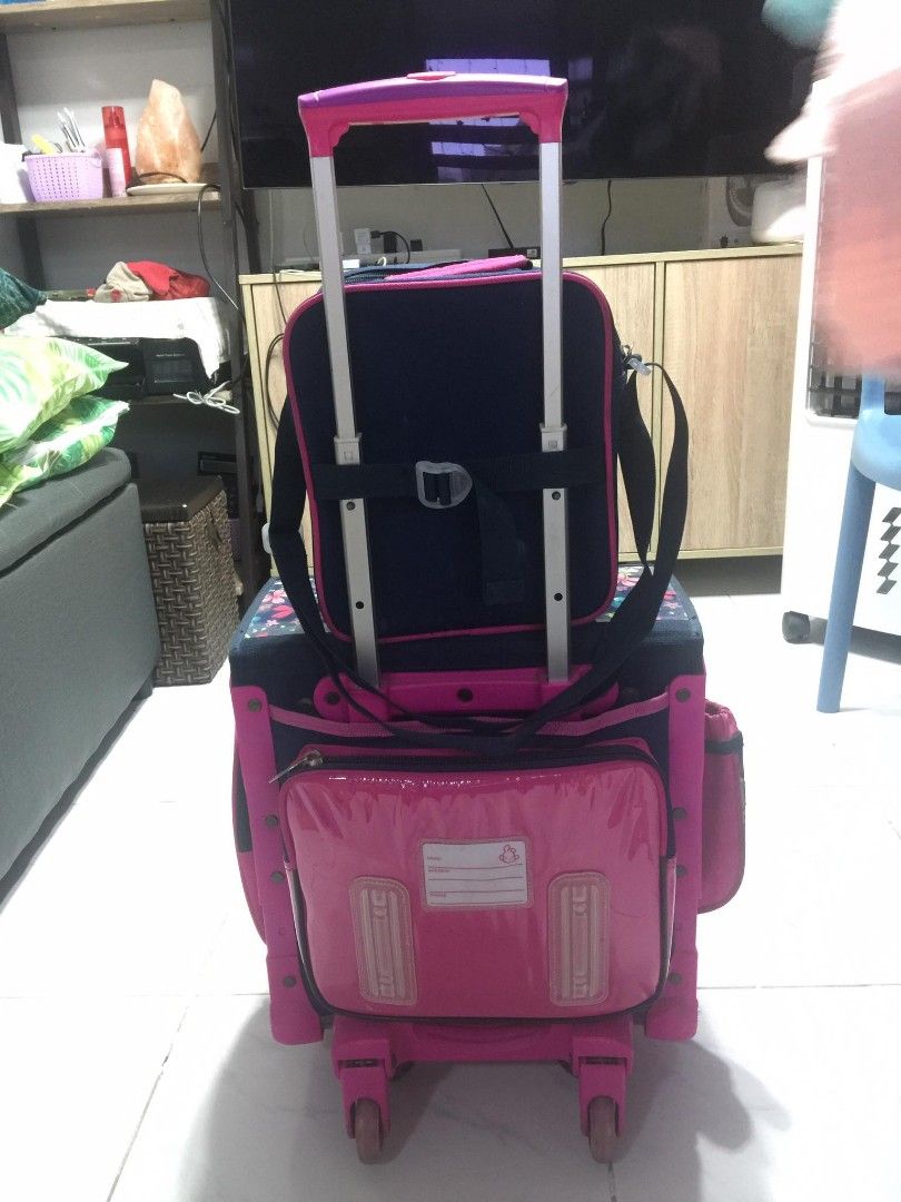 PRE LOVED ROBBY RABBIT TROLLEY BAG, Babies & Kids, Going Out, Other ...